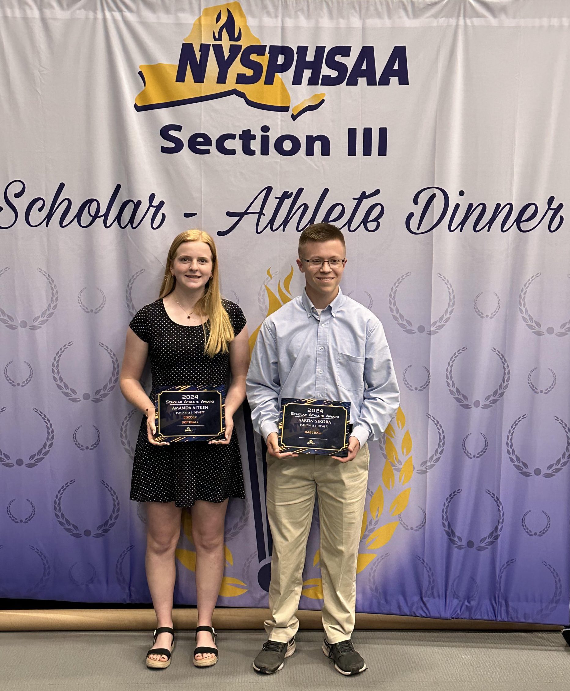 J-D athletes honored at NYSPHSAA Scholar-Athlete Dinner - Jamesville ...